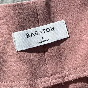 Aritzia | Pants & Jumpsuits | Aritzia Babaton Jermaine Blush Pink New ...